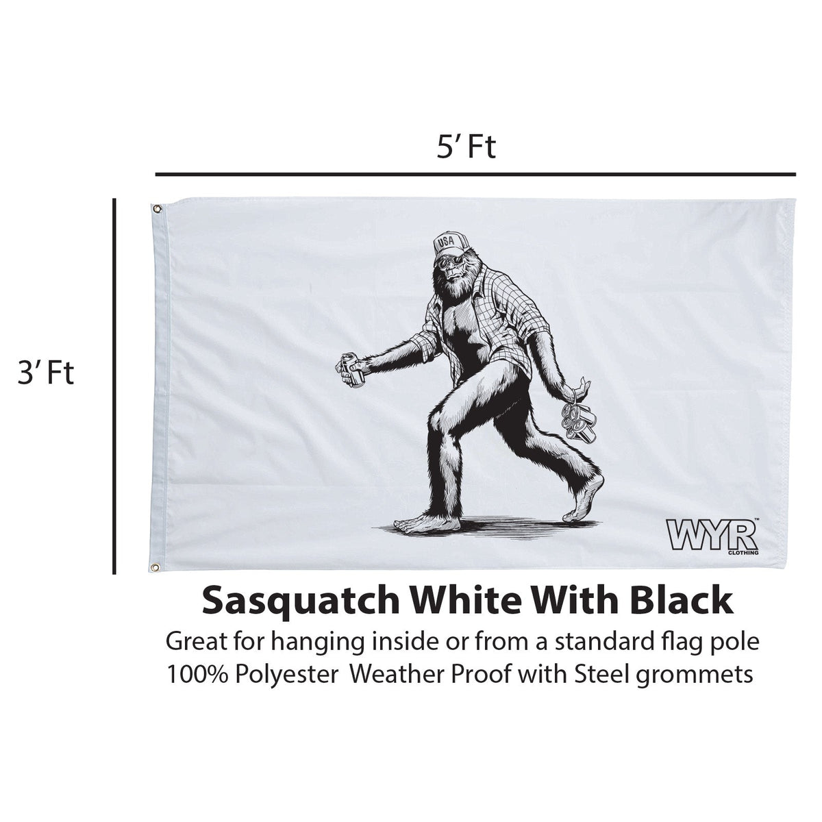 Sasquatch Flag – WYR