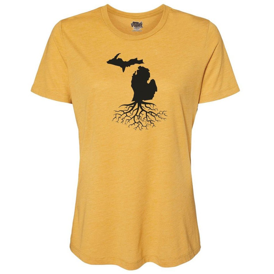 Michigan Women's Crewneck Tee – WYR